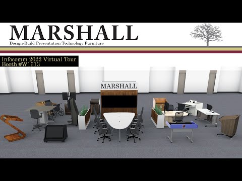 Marshall Furniture InfoComm 2022 Virtual Tour