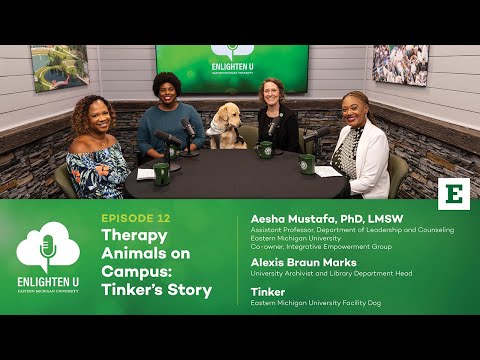 Enlighten U – On-Campus Support Animals: Tinker's Story – S2 • E12