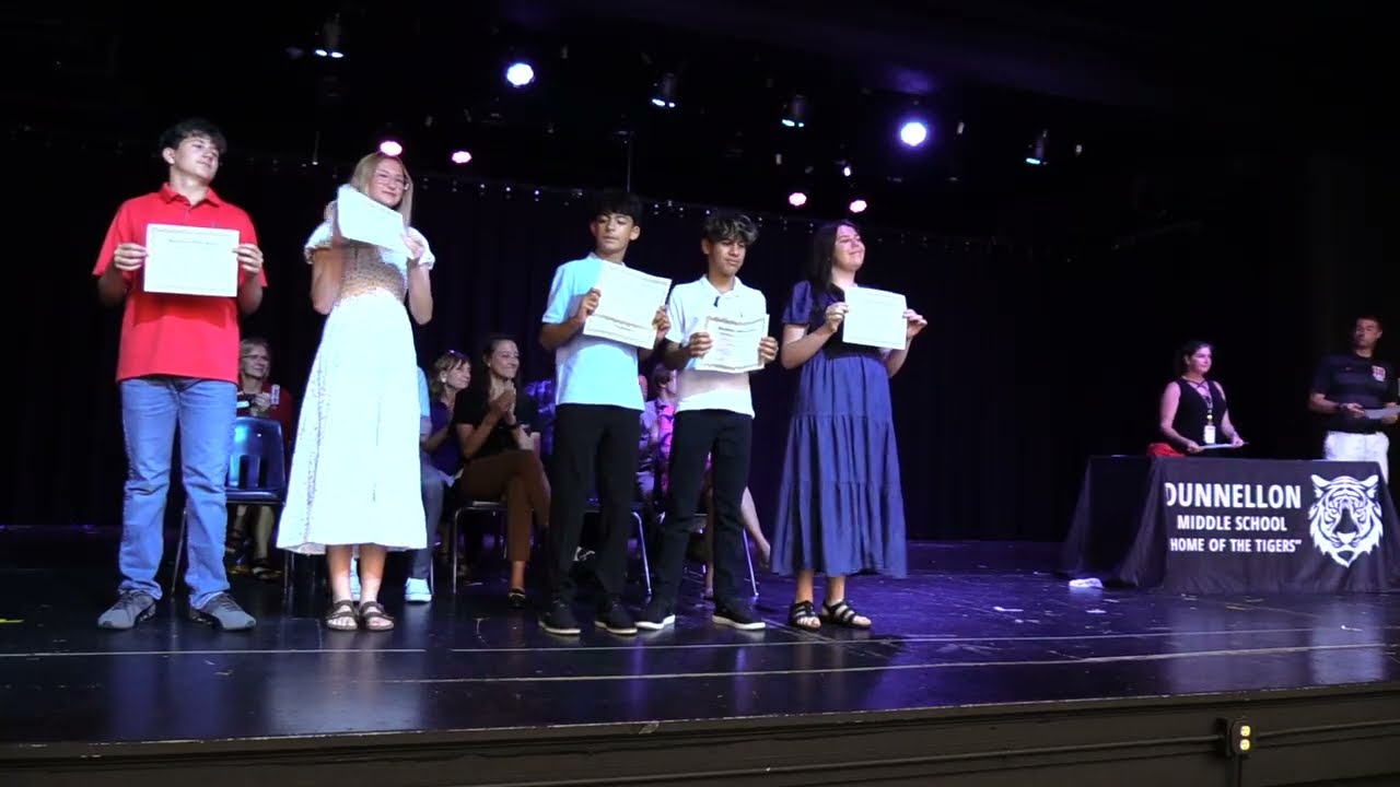 DMS 7th grade awards