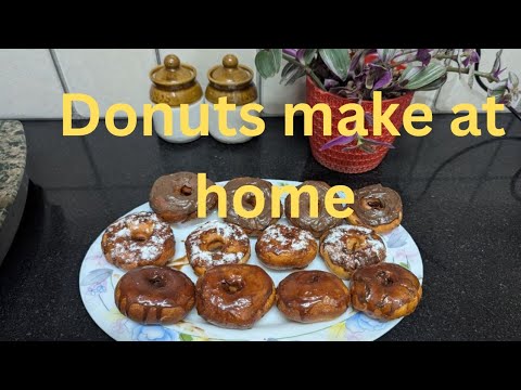 Easy donuts recipe. How to make donuts at home? Beginners bhi bana sakte hai ab perfect donuts.