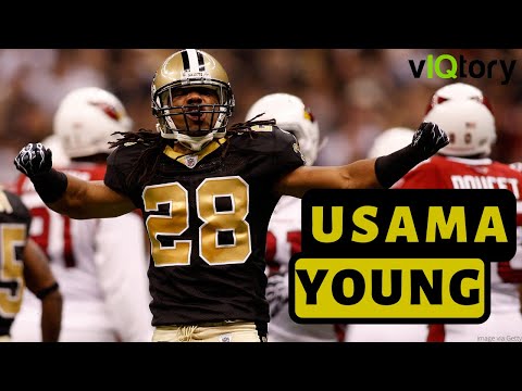 Usama Young New Orleans Saints NFL Playing Days