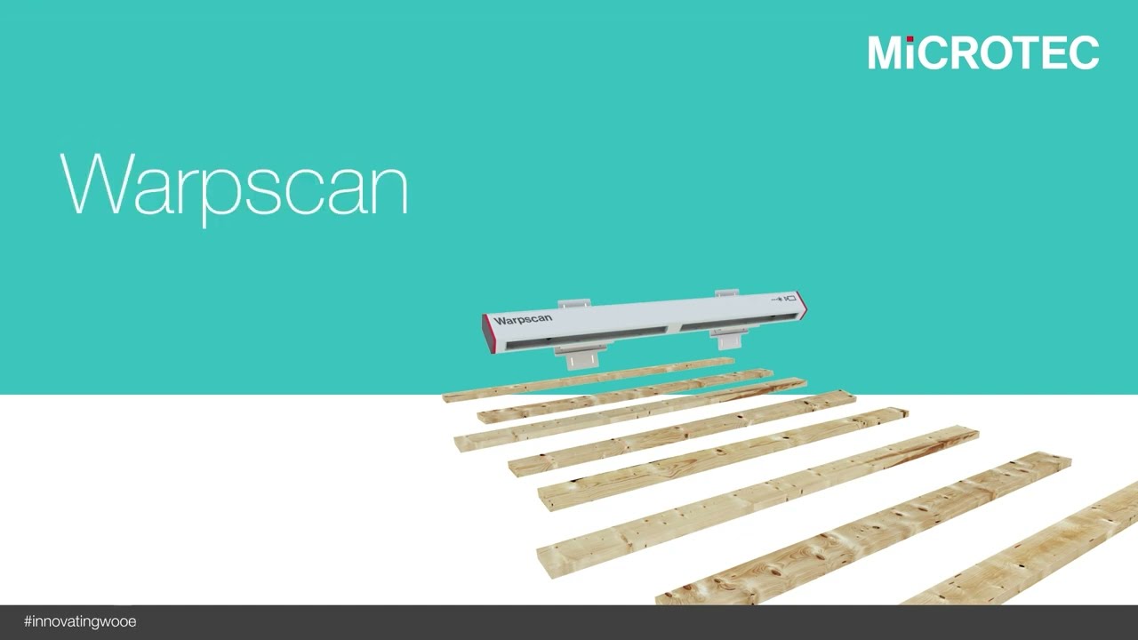 Warpscan - 3D board shape scanner for twist, bow, cup and spring recognition