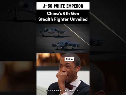 J-50 White Emperor: China’s 6th Gen Fighter Jet Takes Off! 🛫💥