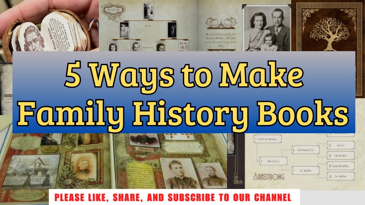 5 Alat Penting untuk Membuat Buku Sejarah Keluarga dengan Cepat