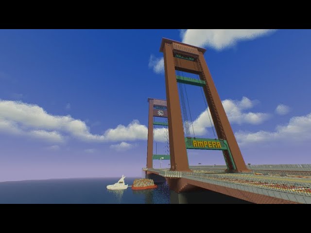 Tour - Jembatan Ampera Minecraft Map