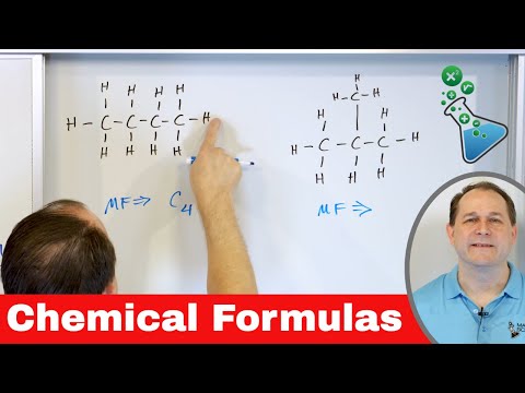 Chemical Formulas & Chemical Models