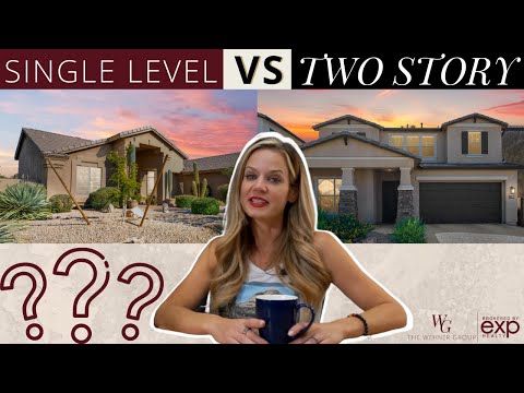 Single Level vs Two Story Homes | Living in Arizona
