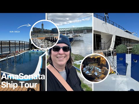 AmaSonata Ship Tour | Inside This Elegant AmaWaterways River Cruise Ship