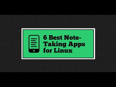 What Are The Best Note Apps For Linux?