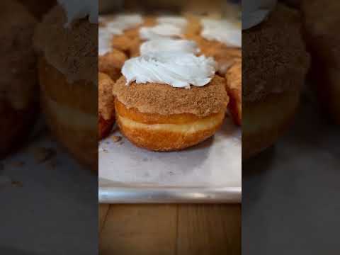 Peach π cobbler, anyone? @marcellasdoughnuts