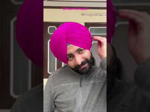 Jo Bole So Nihal Nseeb | Wattan Wali Pagg | Punjabi Sikh Style Turban | Mann Bir Sidhu #yearofyou