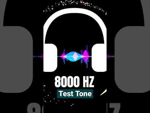 8000 Hz Test Tone | Tinnitus Frequency