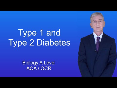A Level Biology Revision (Year 13) "Type 1 and Type 2 Diabetes"