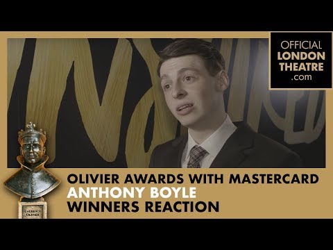 Winner Reaction: Anthony Boyle for Harry Potter And The Cursed Child