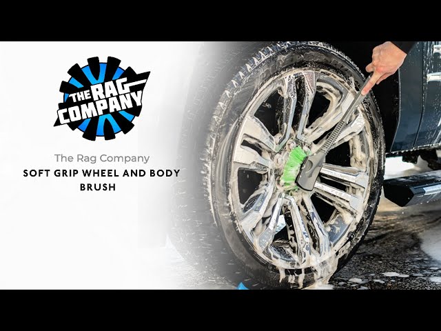 Soft Grip Wheel and Body Brush - Case | The Rag Company