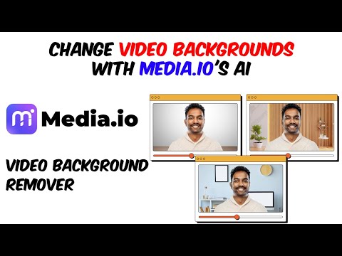 Change Video Backgrounds with Media.io's AI
