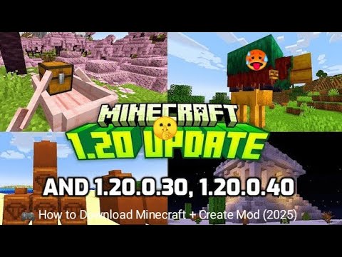 🎮 How to Download Minecraft + Create Mod (2025)
