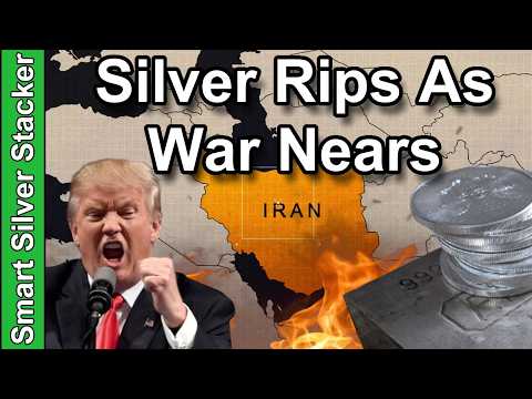 Silver Price Rips Higher As US Heads To War With Iran
