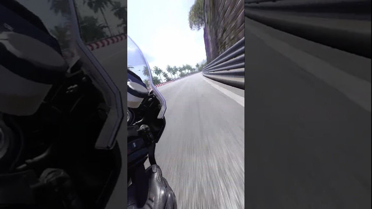 BEFORE YOU SCROLL... WATCH THIS LEAN ANGLE #bmws1000rr  #bmwm1000rr  #ride5
