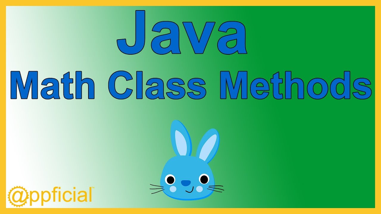Java Math Class Methods - Examples of Pow and Sqrt - Java Tutorial - Appficial