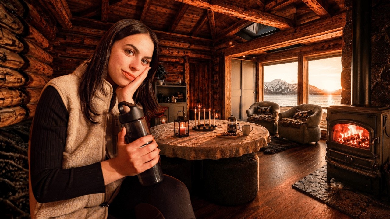 A Day in the Life in My Remote Arctic Cabin on Svalbard
