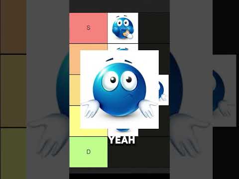 Ranking Blue Emoji on a Tier List...? β #tierlist #rank #choose #guess #koddi