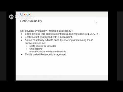 The Airfare Search Problem, part 1 of 2
