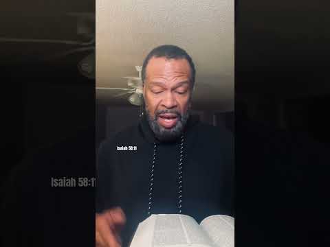 The Bible: Isaiah 58:11 #bibleaudio #bibleradio #scripturestudy #biblestudy