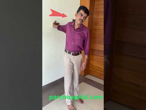 Best Stretch To Relieve Neck And Arm Pain From A C5-c6-c7 Disc Bulge #shorts Dr.Girish senior physio