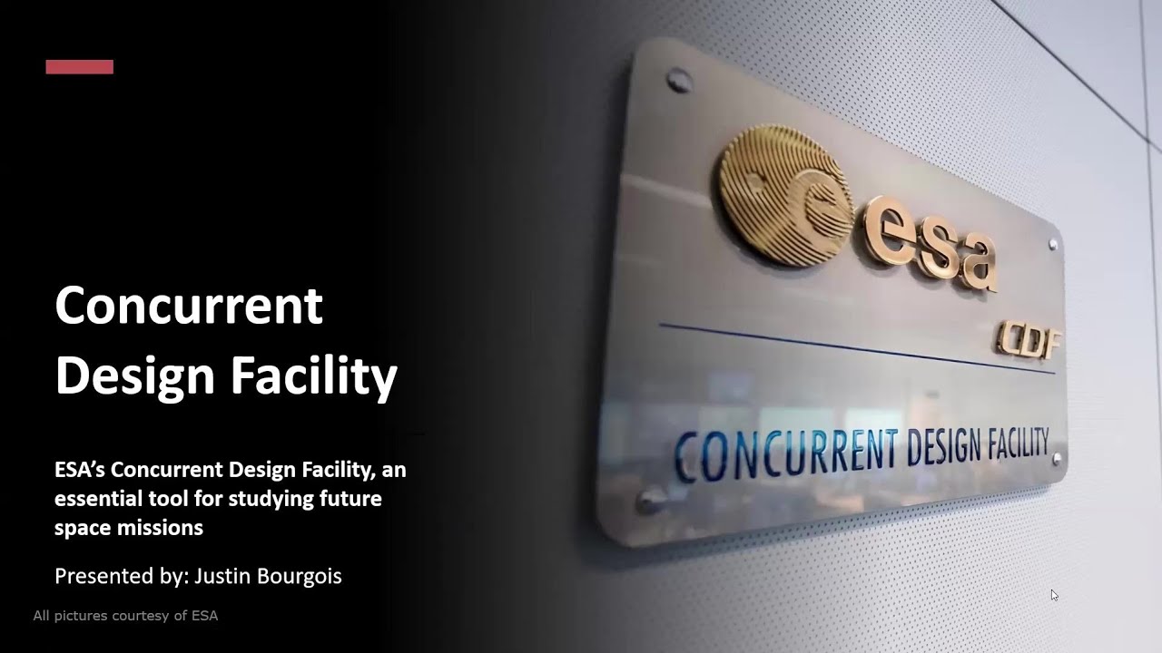 eSpace Seminar - ESA's Concurrent Design Facility: essential tool for studying future space missions