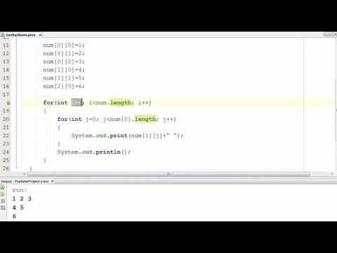 Learn 83 Jagged Array Example in Java Programming Hindi - Mind Luster