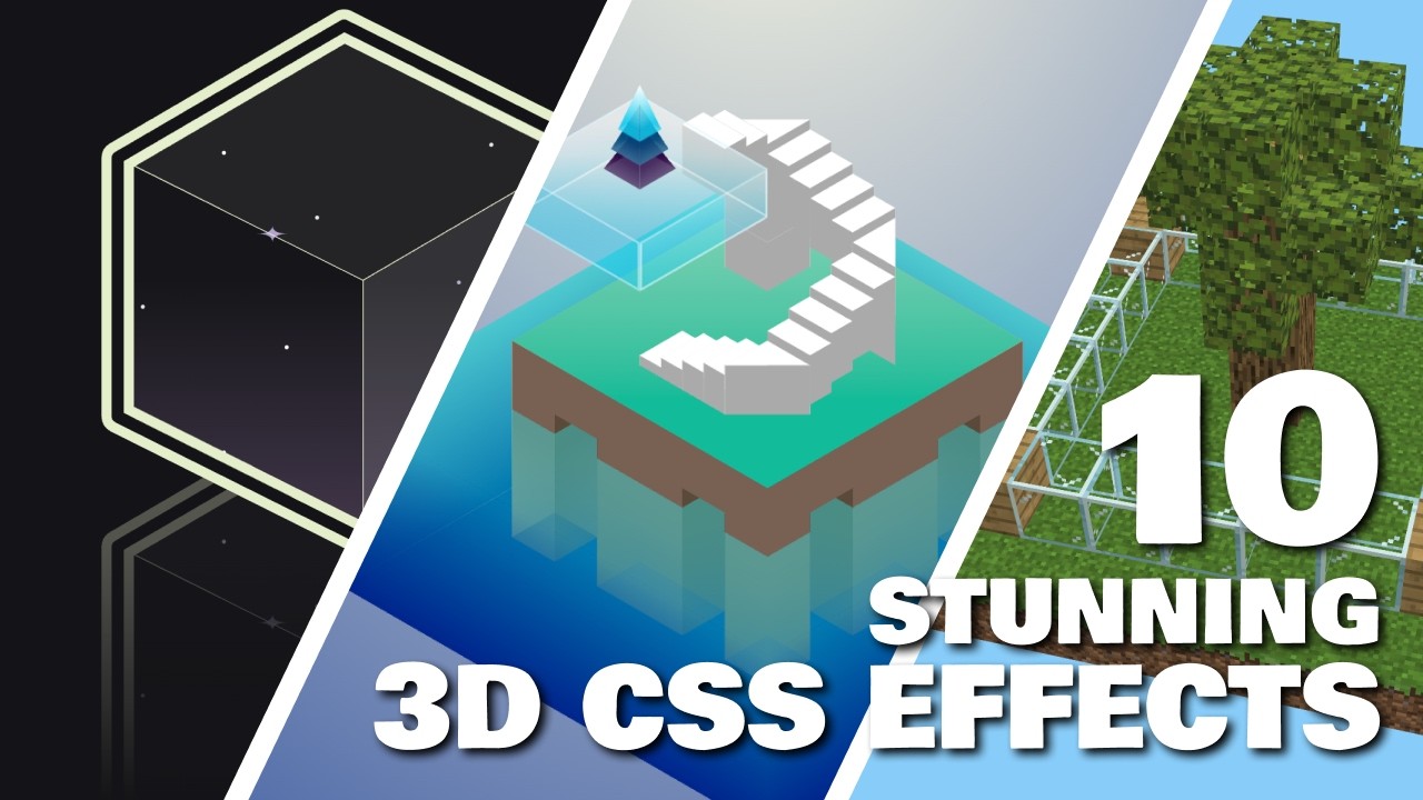 10 Stunning 3D Effect Without JavaScript