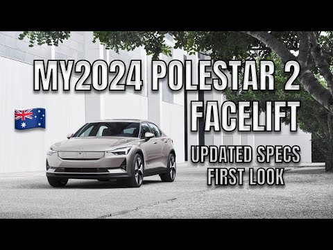 MY 2024 POLESTAR 2 UPDATE FACELIFT & SPECS | Australia Press Release