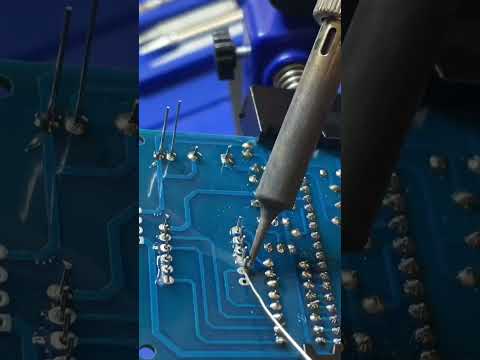 Remember To Use Flux When Soldering That Digital Display!