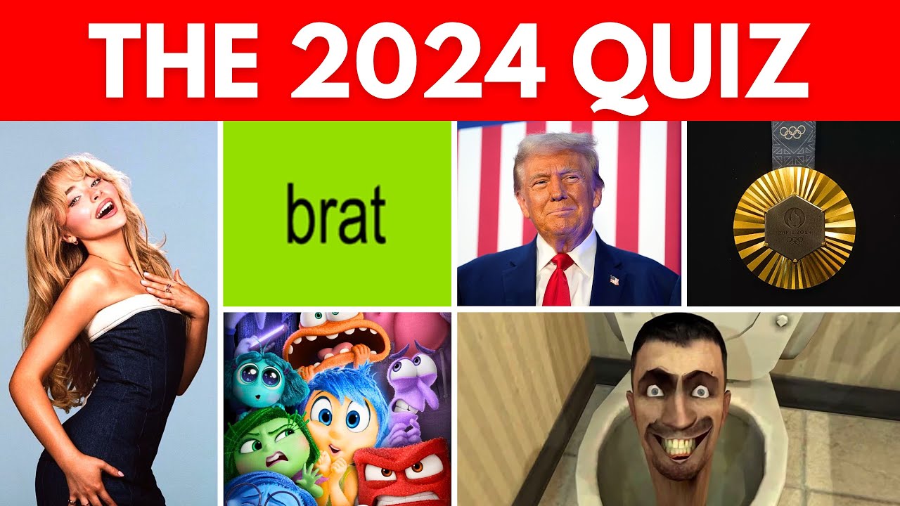 Trivia Quiz of the Year 2024 🤔🎇 | General Knowledge News Recap Quiz