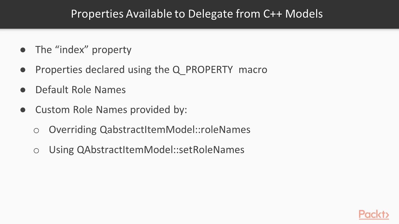 Mastering Qt 5 GUI Programming: Interacting with QML from C++  | packtpub.com