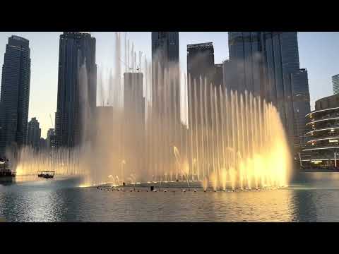The Dubai Fountain | March 2022 | 1080p Full HD 4K