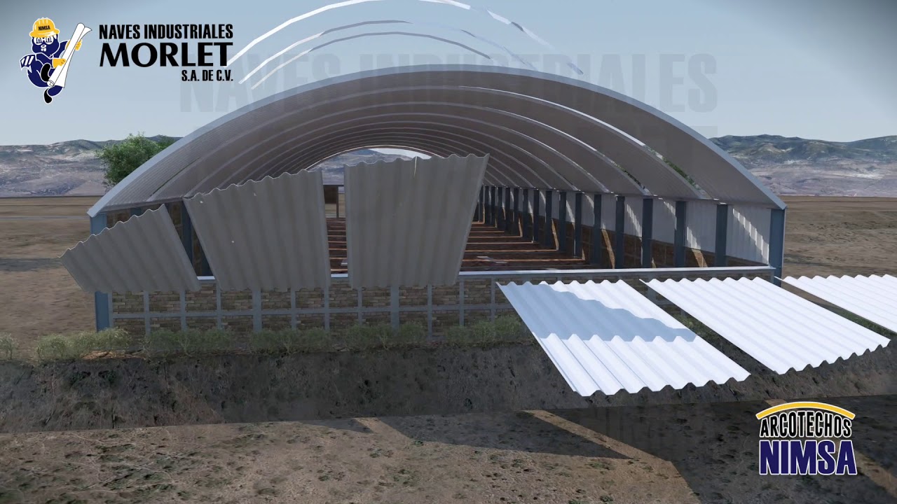 SIMULACIÓN 3D CONSTRUCCIÓN ARCOTECHO