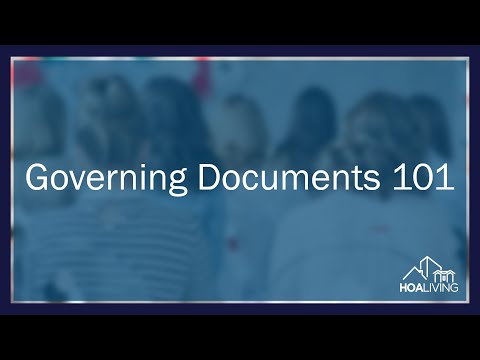 HOALiving 2021 - Governing Documents