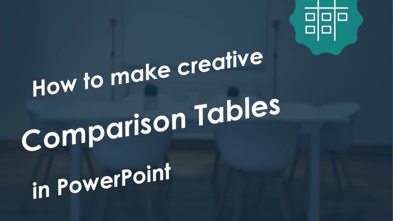 How to Make Comparison Tables in Powerpoint - Presentation Templates