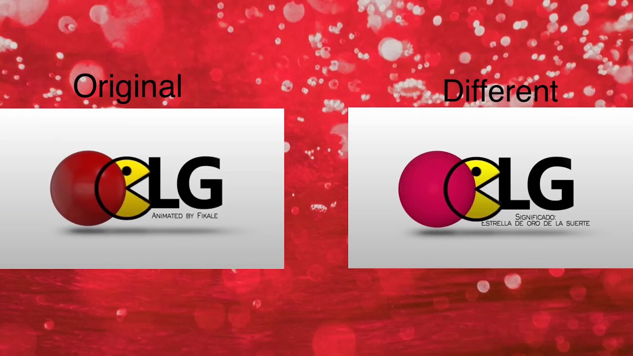 Pacman LG Logo Comparison