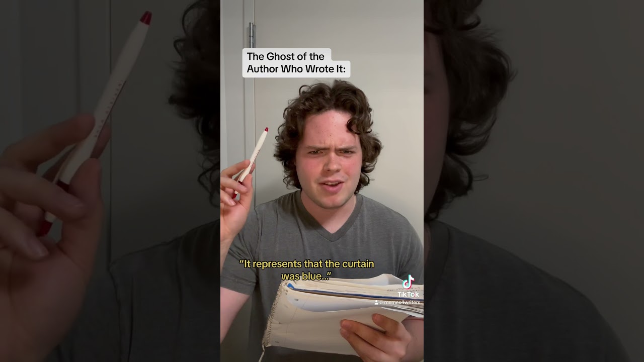 English Teachers Overanalyzing Symbolism #englishteacher #teacher #author #classicbooks #school