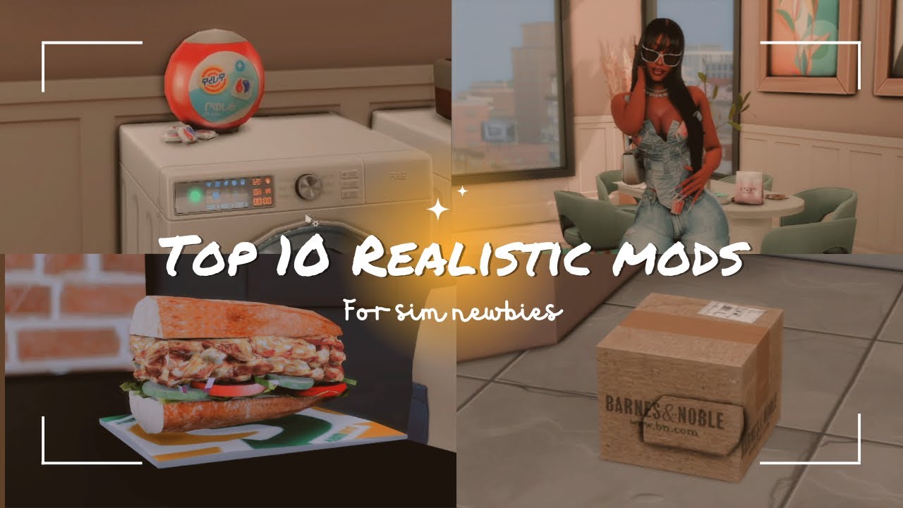 10 Realistic Mods| Sims Amazon?!