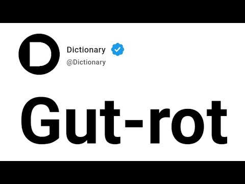 Gut-rot Meaning In English