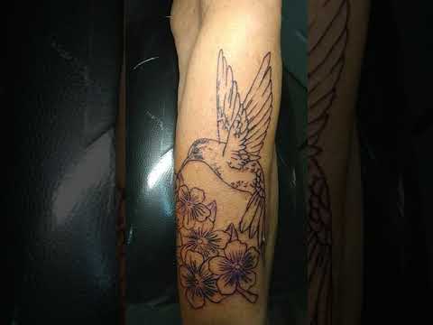 MUST SEE!! Humming Bird Tattoo