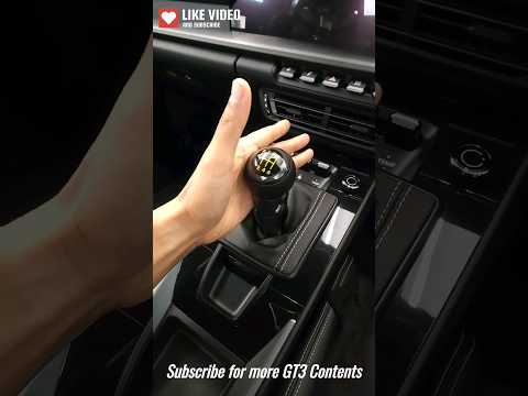 Listen to the Manual Shift Click in the Porsche 911 GT3 Touring! #gt3 #manual #porsche911