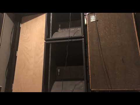 Two, Sunn 115 SR / Bass Bin cabinets 1970's | Reverb