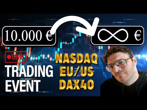 Montagabend Live Trading & Markt Analyse
