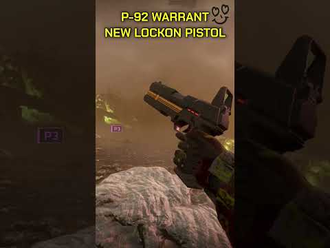 NEW PISTOL with lockon P-92 Warrant - Helldivers 2 #helldivers2 #helldivers2gameplay