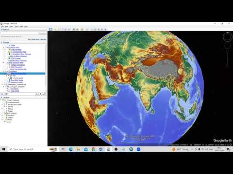 RS & GIS QA36 How to add Relief Map, Open Street Map, and Google maps in google earth pro